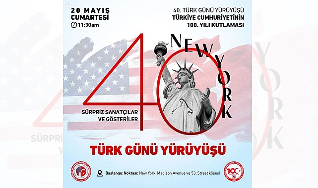 40. New York Türk Günü Yürüyüşü Ve Festivali - www.abdpost.com Amerika ...