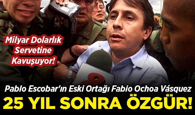 Pablo Escobar'ın Ortağı Fabio Ochoa Vásquez 25 Yıl Sonra Özgür ...