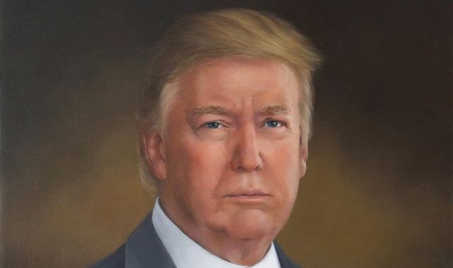 Artist behind THAT Trump portrait reveals her true feelings about it ...