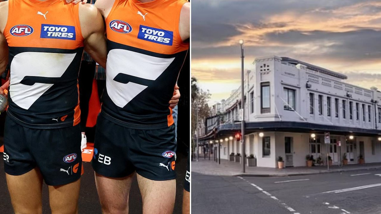 Shock detail emerges about GWS Giants' 'wacky Wednesday' party scandal ...