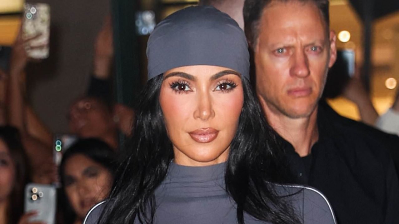 Kim Kardashian rocks see-through look at NikeSKIMS launch event - www ...