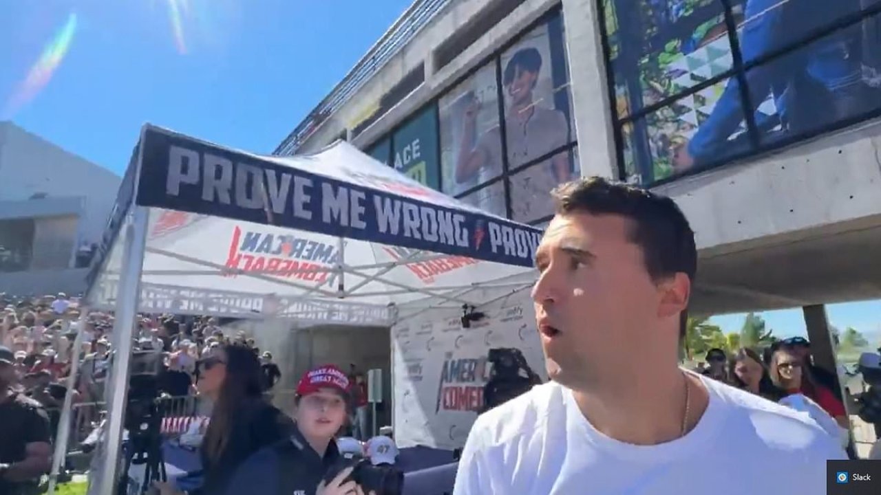 'Shots fired' at Charlie Kirk event at Utah Valley University - www ...