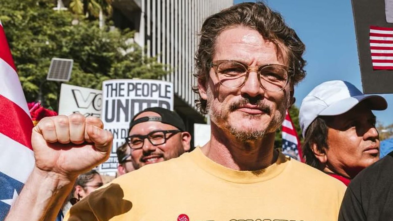 Pedro Pascal sparks backlash with 'performative' appearance at protest ...