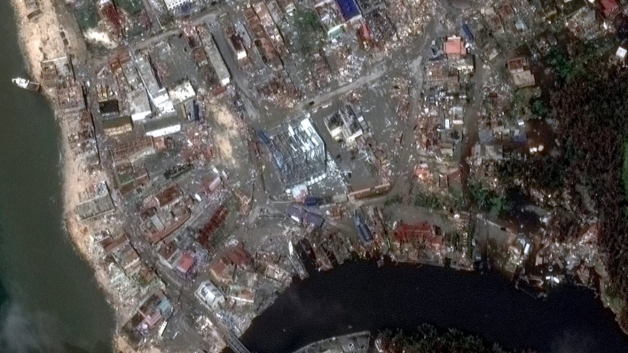 Satellite images show damage across Jamaica after Hurricane Melissa ...