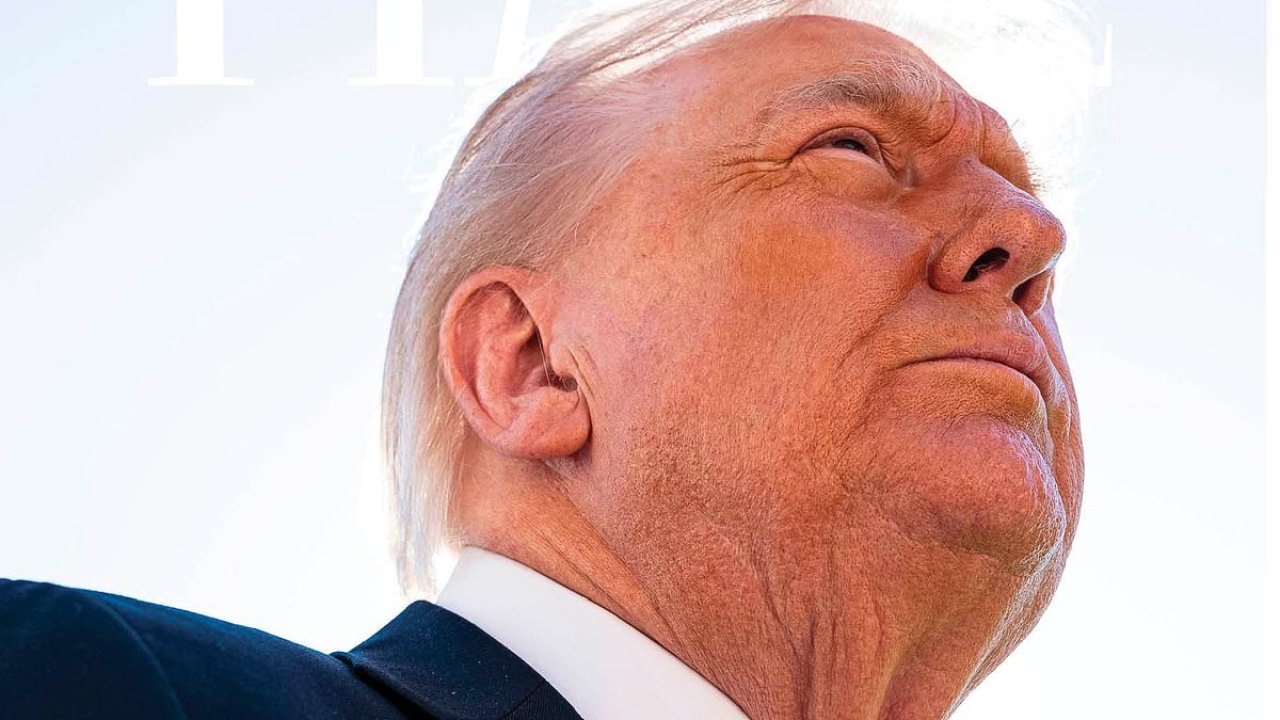 The truth about Trump's Time photo: How staffed laughed over image ...