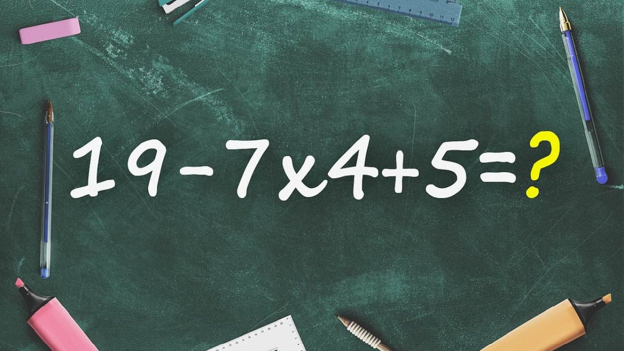 A simple math sum has left people puzzled... can you solve it? - www ...