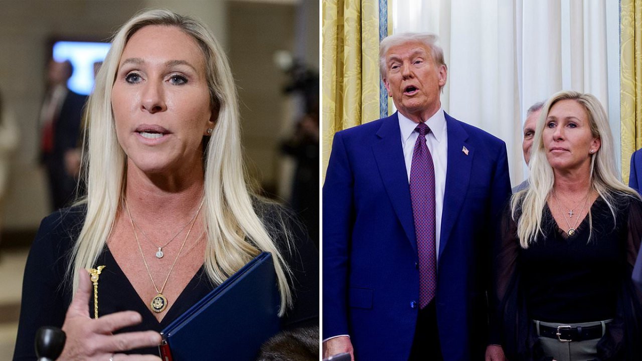 Marjorie Taylor Greene unveils new AFAO slogan to replace MAGA ...