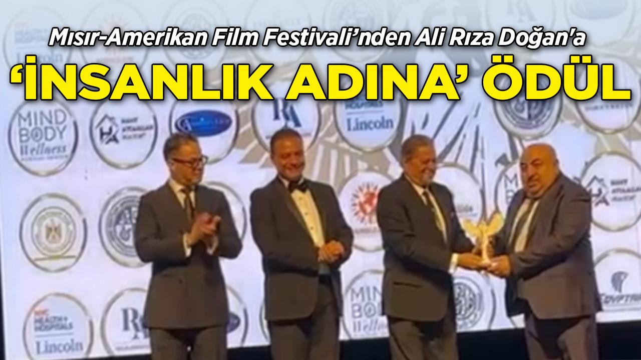 Mısır-Amerikan Film Festivali’nden Ali Rıza Doğan'a “İnsanlık Adına ...