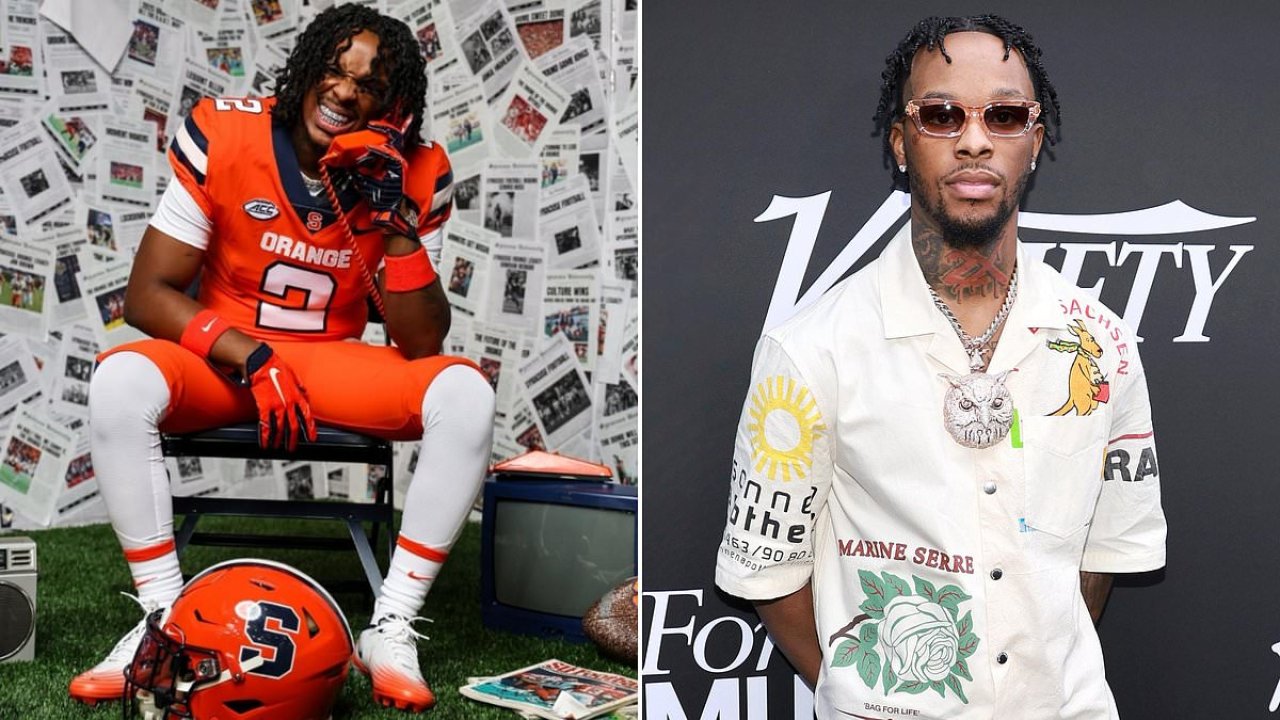 Star rapper makes shock decision to swap music for college football ...