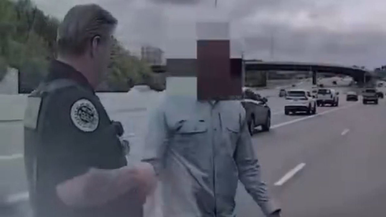 Tense bodycam footage shows cop shove state trooper driving local rep ...