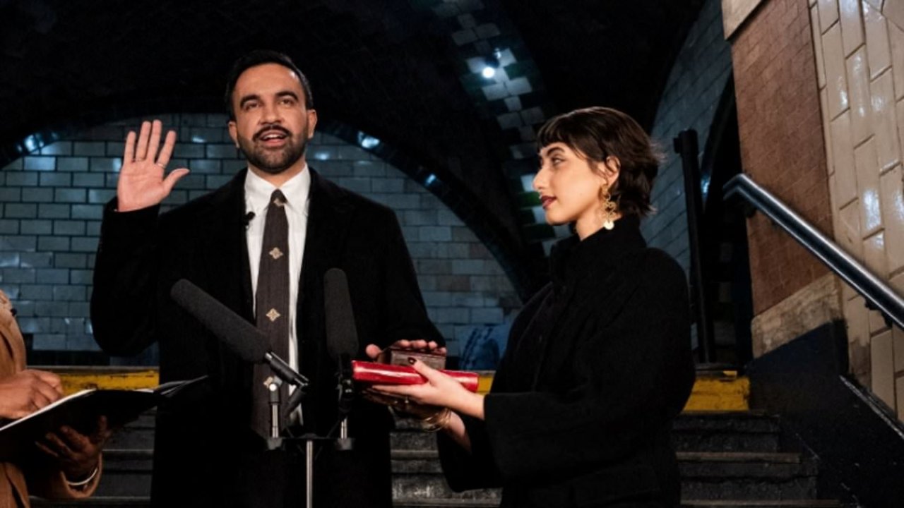 Rama Duwaji wears $600 boots to Zohran Mamdani's swearing in ceremony ...