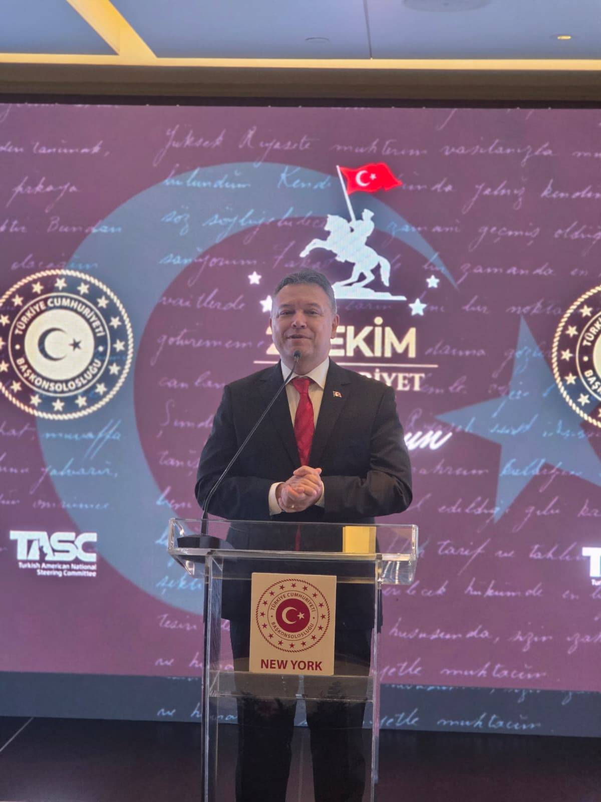 Türkevi’nde Cumhuriyet Bayramı resepsiyonu: New York’ta 102’nci yıl ...